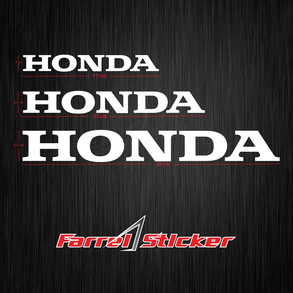 Jual stiker sticker HONDA | Shopee Indonesia