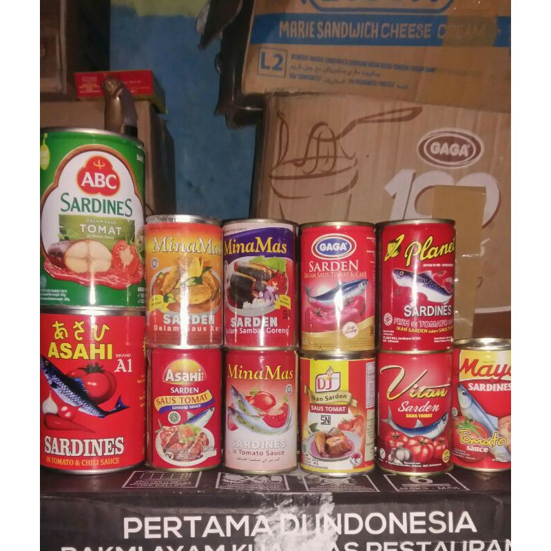 Jual Sarden ABC / Sarden Maya / Sarden MinaMas / Sarden Gaga / Sarden Asasi / Sarden Vitan ...