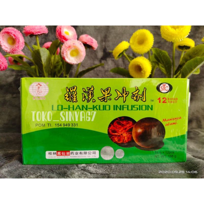 Jual LO HAN KUO INFUSION BOX 168g | Shopee Indonesia