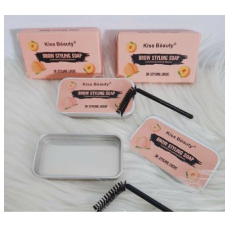 Jual KISS BEAUTY BROW 3D STYLING 3D/Eyebrow soap Shaqinou | Shopee Indonesia