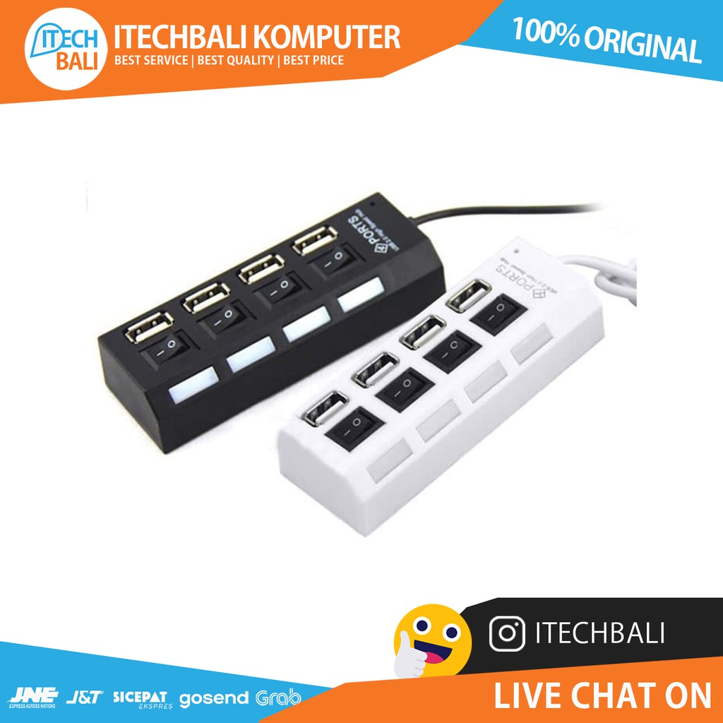 Jual M-TECH USB HUB 4 Port | Shopee Indonesia