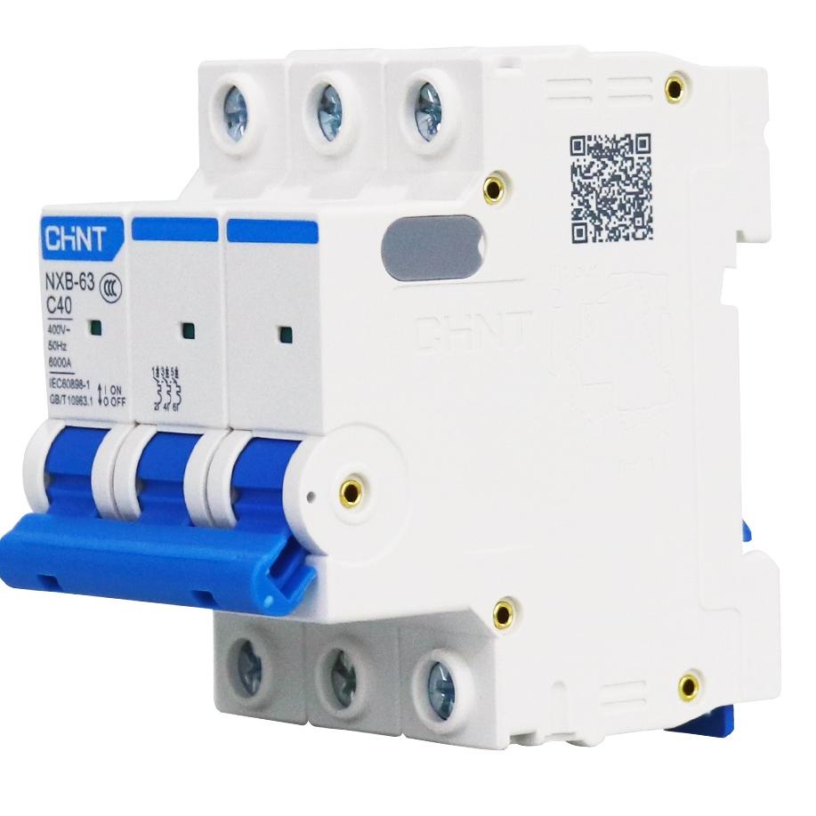Jual Produk Spesial MCB 1P 2P 3P 4P Chint biru NXB-63 6kA (1A 2A 4A 6A 10A 16A 20A 25A 32A 40A ...