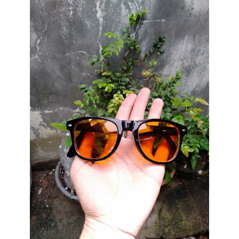 Jual kacamata minus cylinder lensa night vision Anti silau frame lipat ...