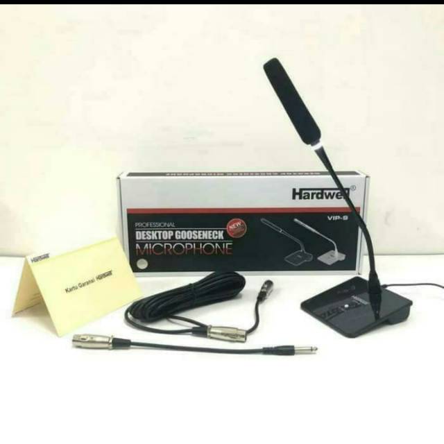 Jual Mic meja / mic podium hardwell VIP-9 | Shopee Indonesia