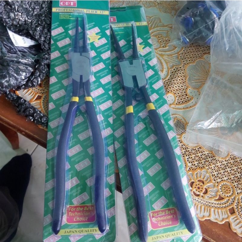 Jual tang snap ring 12 inch lurus tutup(LT) - lurus buka (LB) | Shopee ...