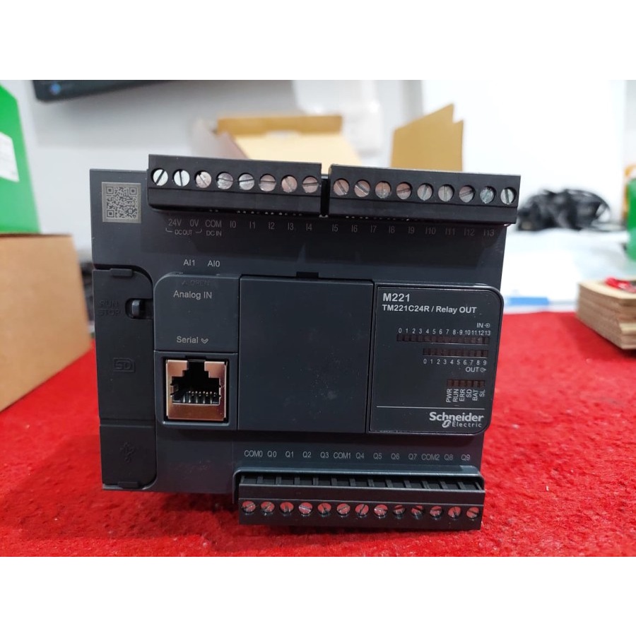 Jual PLC Schneider Modicon M221 TM221C24R | Shopee Indonesia