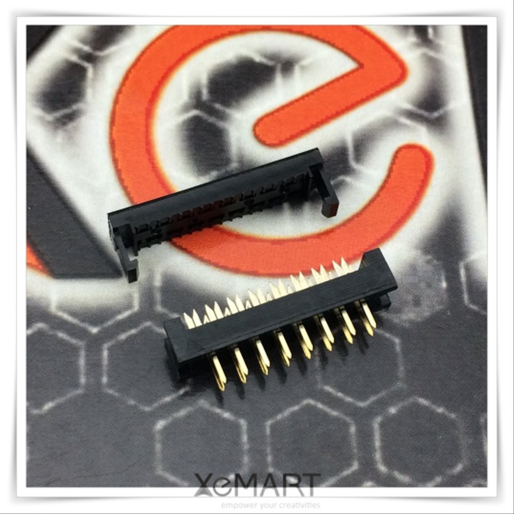 Jual FD Connector 2x8 Konektor 2.54mm Pitch 16P PCB Mount For Flat ...
