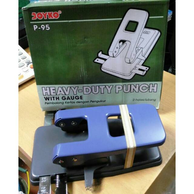 Jual Punch Besar / Pembolong Besar 2 Lubang Joyko P-95 | Shopee Indonesia