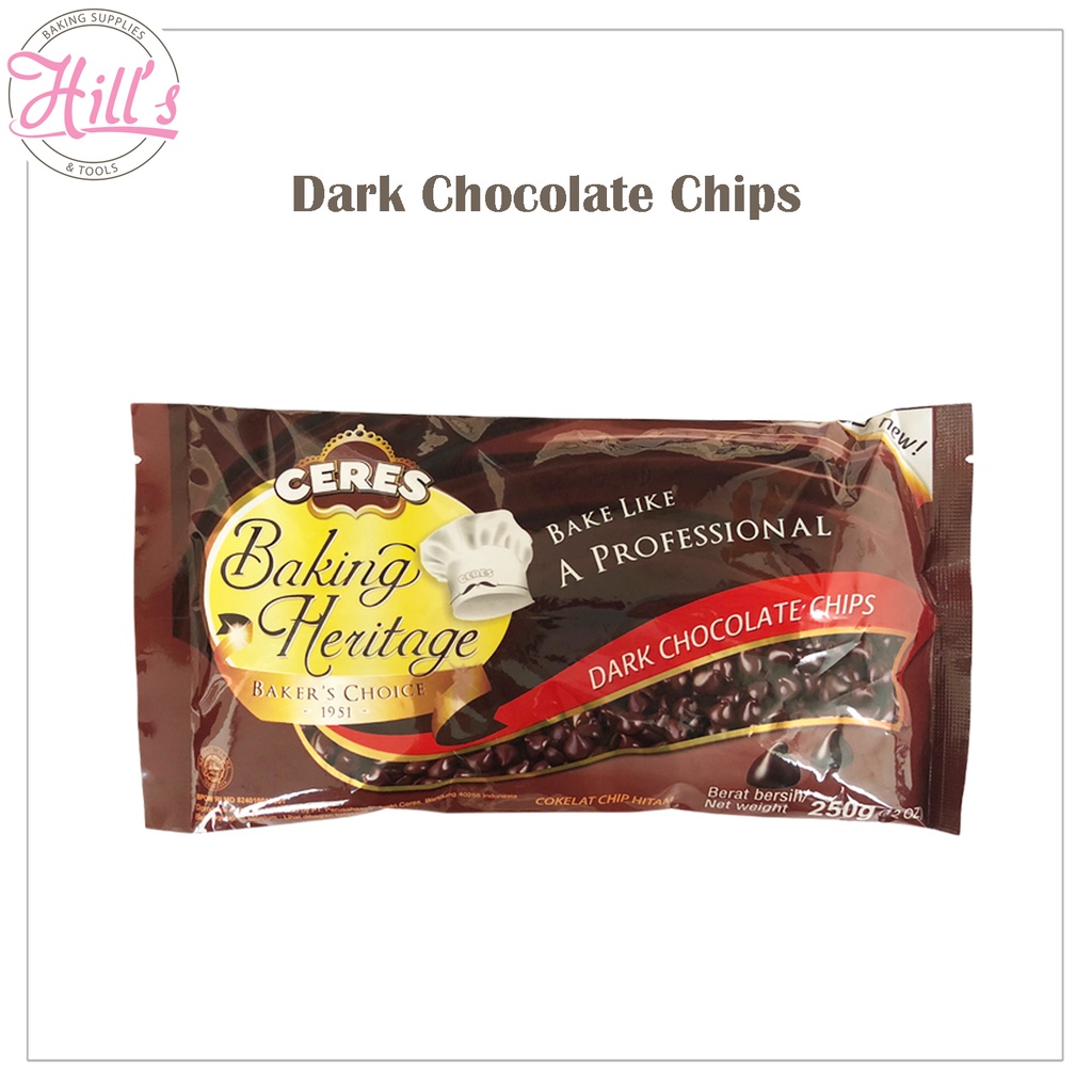 Jual PROMO MURAH !!! CERES HERITAGE MILK DARK CHOCOLATE CHIPS CANDY ...