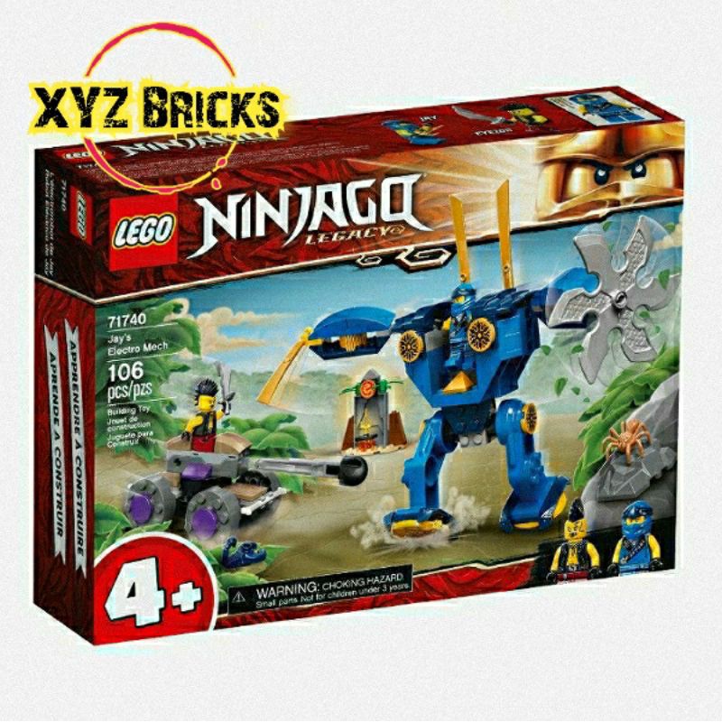Jual LEGO 71740 - Ninjago Jay's Electro Mech | Shopee Indonesia