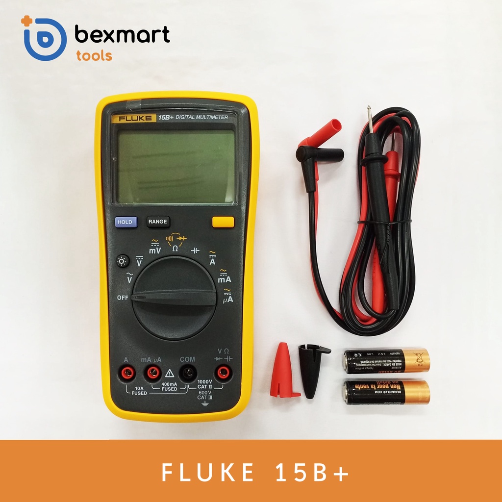 Jual FLUKE 15B+ Digital Multimeter Multitester Avometer Fluke | Shopee ...