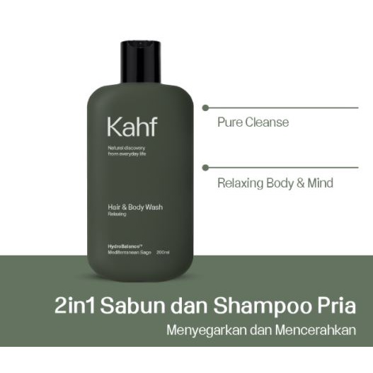 Jual KAHF Body Wash - Acne Fight & Relaxing Salicylic | Brightening ...