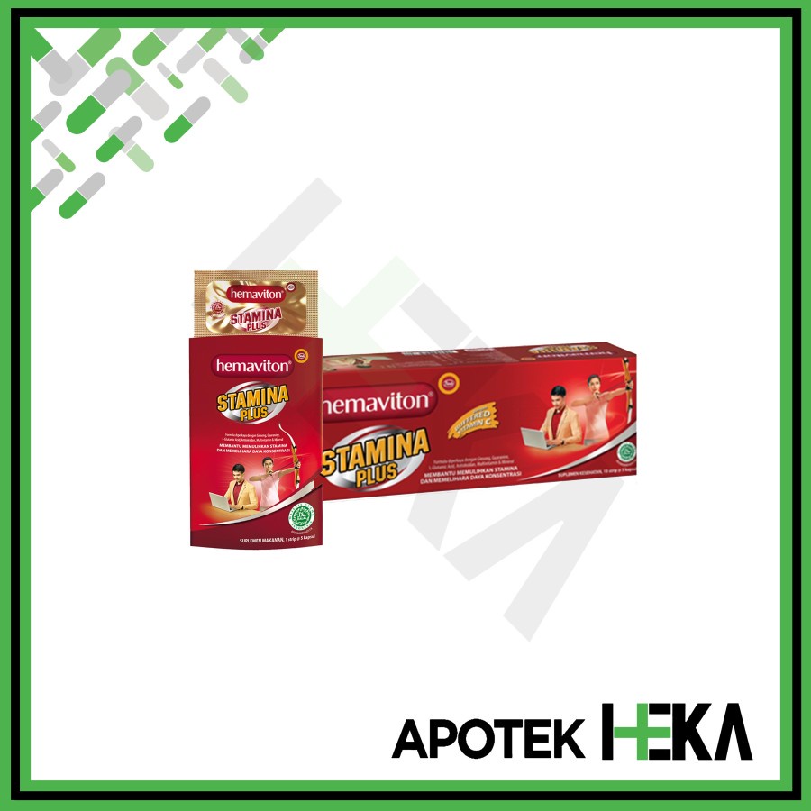 Jual Hemaviton Stamina Plus Box 10x5 Kapsul Sleeve Suplemen ...