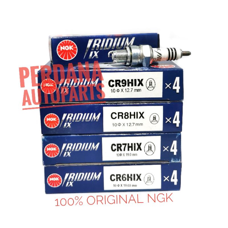Jual Busi NGK Iridium IX : CR6HIX CR7HIX CR8HIX CR9HIX Busi Motor 4Tak Drat Pendek [100% Pasti ...