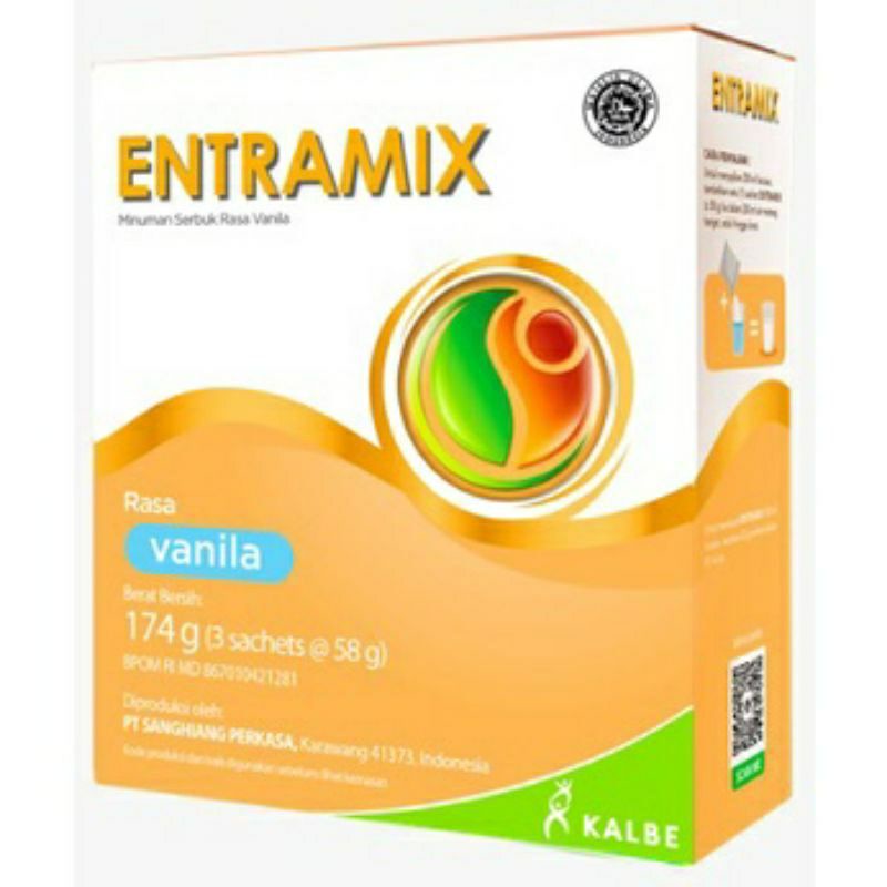 Jual Entramix Nutrisi /Susu Untuk Lansia Susah Makan -VANILA185gram ...