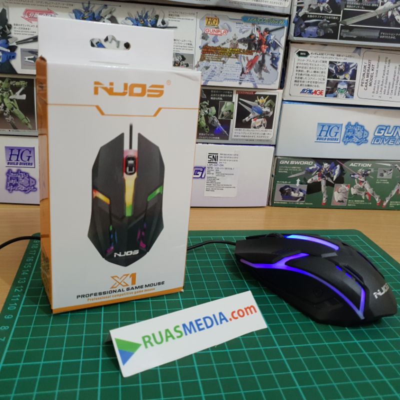 Jual MOUSE GAMING RGB MURAH - NUOS | Shopee Indonesia