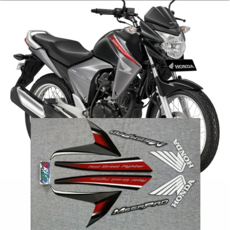 Jual STIKER STRIPING LIS STANDAR ORI HONDA MEGAPRO MEGA PRO HITAM TAHUN ...