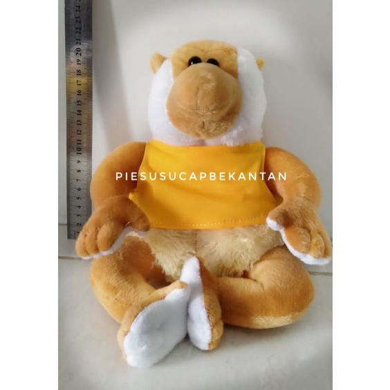 Jual Ready Boneka Bekantan pake baju polos ukuran 23 cm | Shopee Indonesia