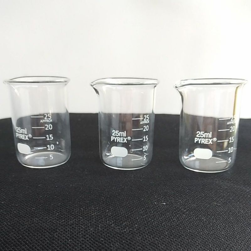 Jual Beaker glass Pyrex 25 ml | Shopee Indonesia
