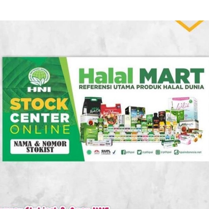 Jual banner / spanduk stokis hni hpai ukuran 200 x 100cm | Shopee Indonesia