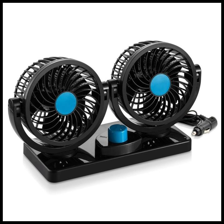 Jual Kipas Angin Mobil Chiyo Double 12 Volt, 24 Volt Car Cooling Doubble | Shopee Indonesia