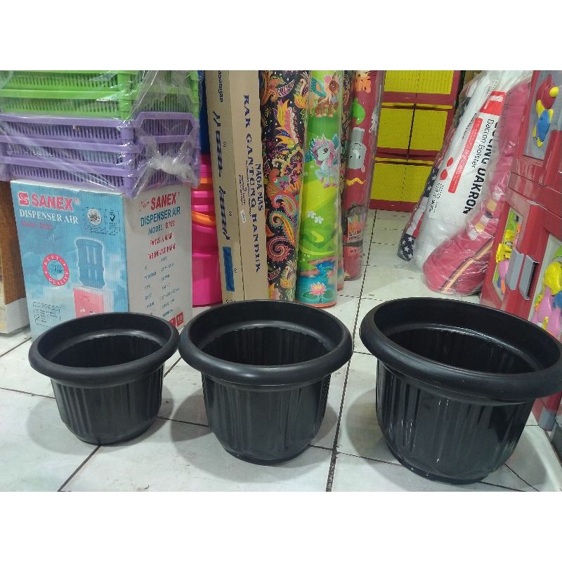 Jual POT SUN STAR HITAM 35 CM | Shopee Indonesia