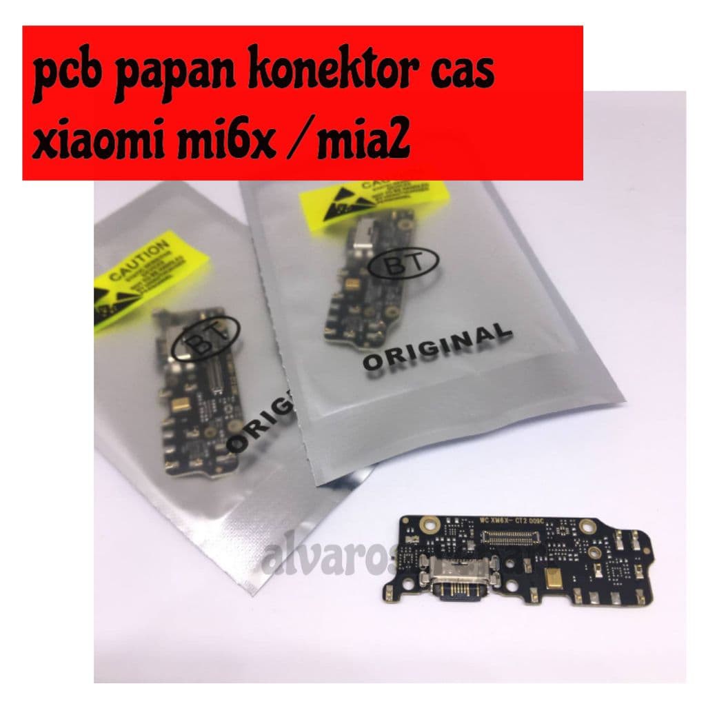 Jual PCB XIAOMI MI 6X / MI A2 - PAPAN KONEKTOR CAS | Shopee Indonesia