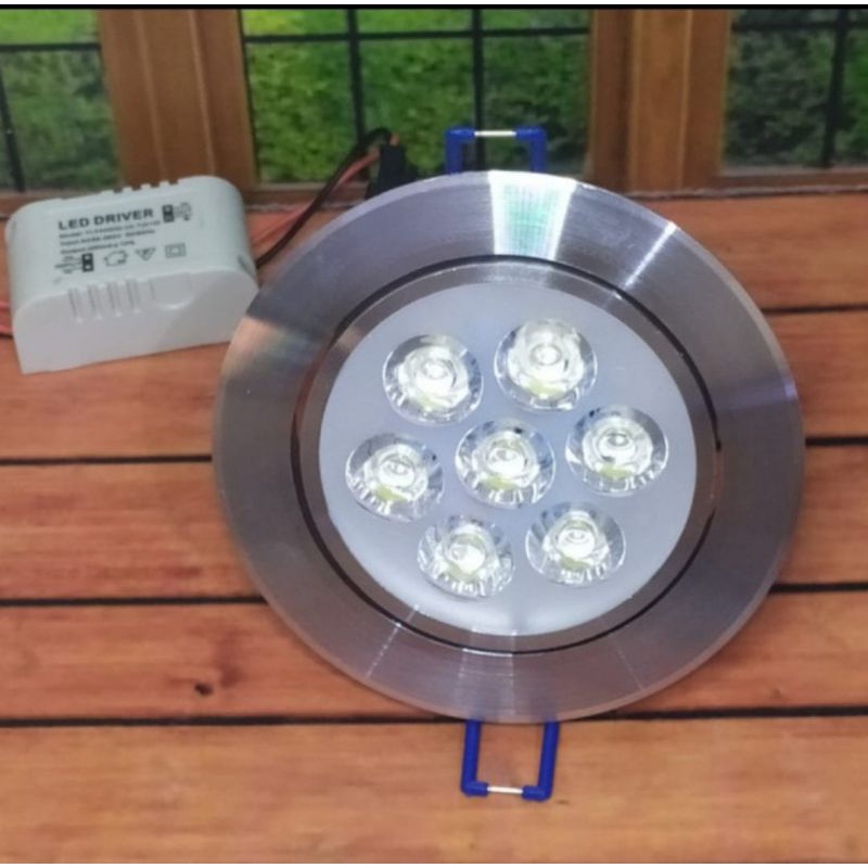 Jual lampu downlight panel led 1w 3w 5w 7w 12w led spot sorot tembak ...