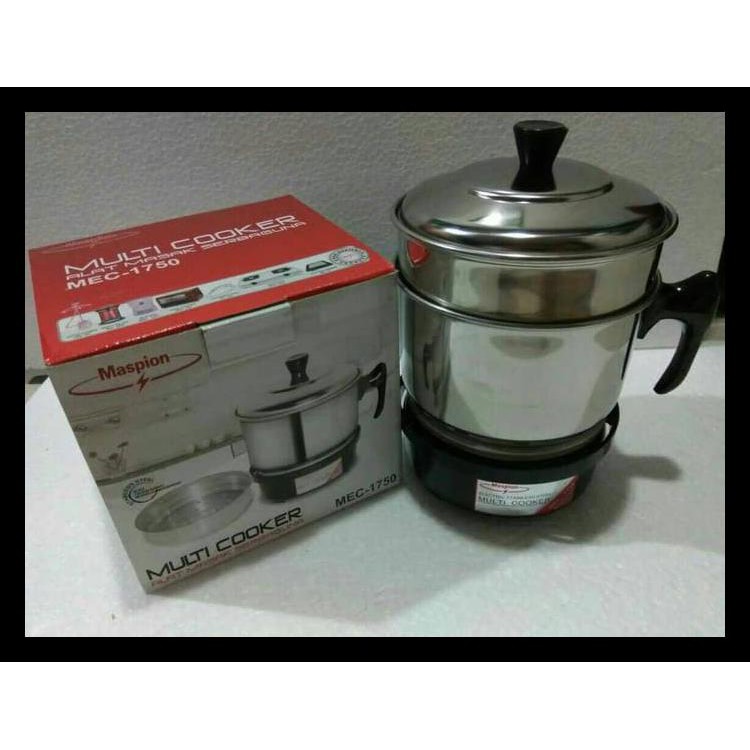 Jual Maspion Mec 1750 Multi Cooker Panci Listrik Serbaguna | Shopee ...
