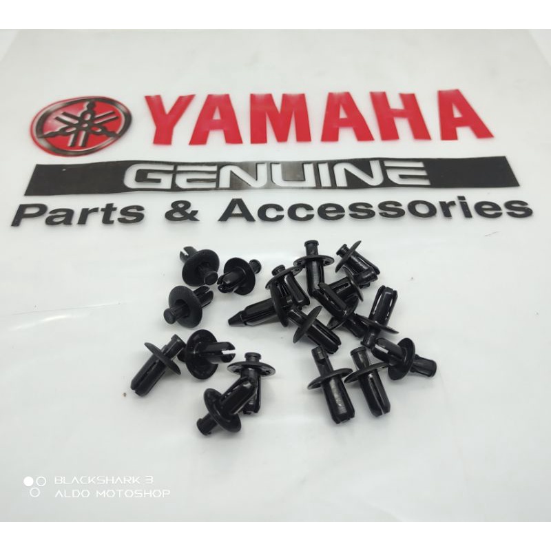Jual Baut Kancing Plastik Klip Rivet Body Yamaha R15 R25 Nmax Aerox ...