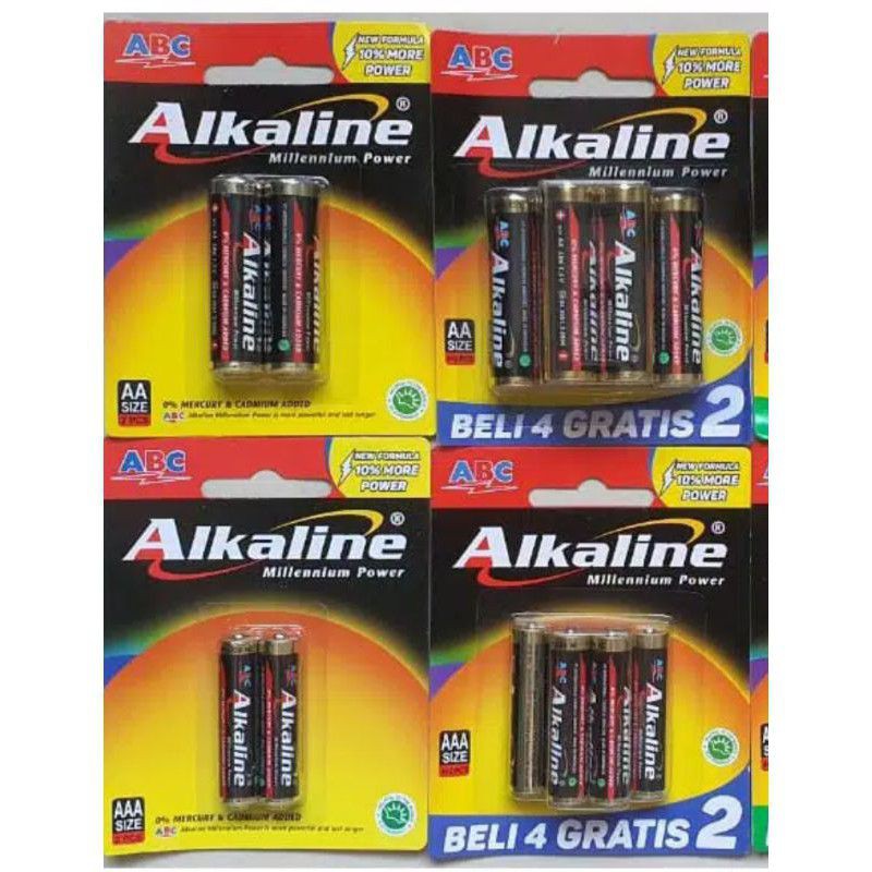 Jual Baterai Alkaline AAA3 | Shopee Indonesia
