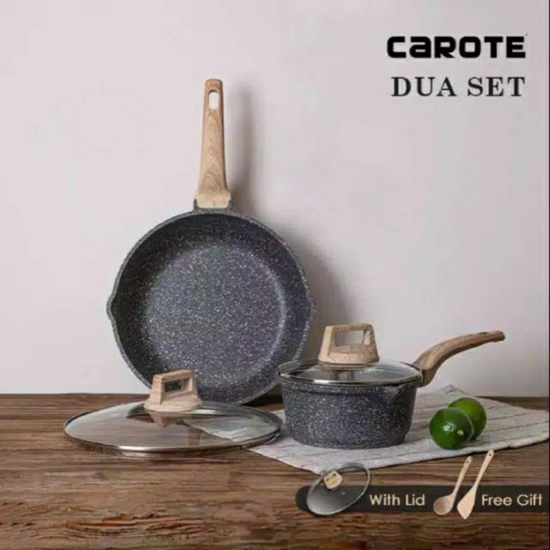 Jual carote wajan 28cm dan set panci 18cm | Shopee Indonesia