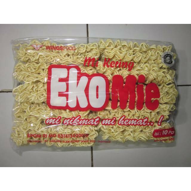 Jual Mie Keriting Kering Eko Mie 600gr | Shopee Indonesia