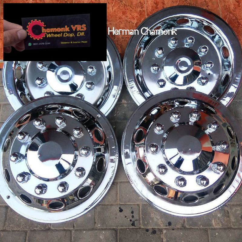 Jual Dop Roda Truk Ring 20 Model TURBO PARIWISATA ENGKEL (4pcs ...