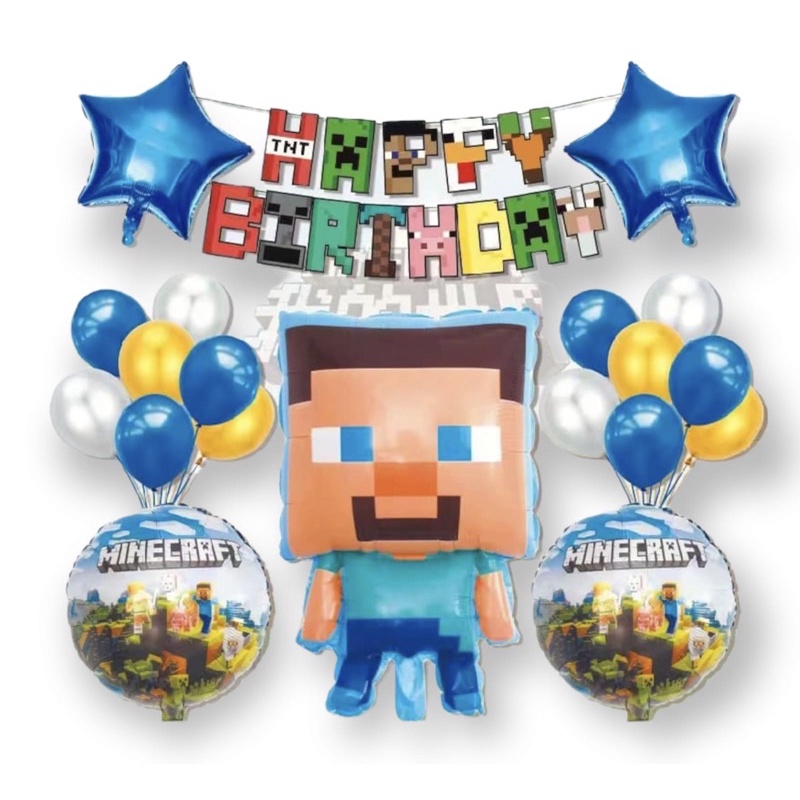 Jual PAKET HBD MINECRAFT SET | Shopee Indonesia