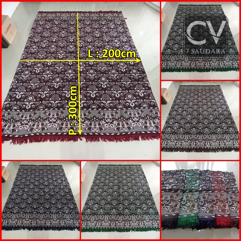 Jual Karpet Lantai Motif Turkey Jumbo Premium Hambal Pemadani Turky ...