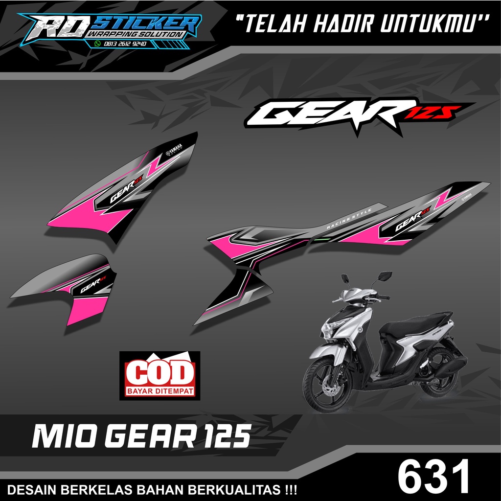 Jual striping mio gear 125 - striping mio gear variasi - Striping ...