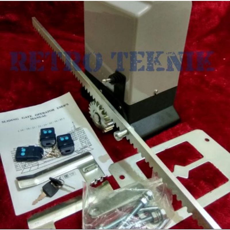 Jual Sliding gate/pintu pagar otomatis/mesin pagar otomatis kapasitas ...