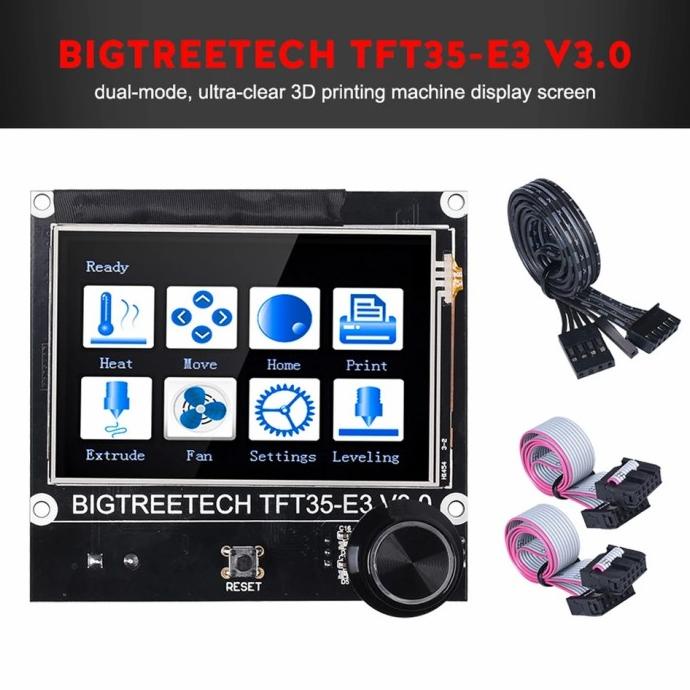 Jual BigTreeTech TFT35 V3 LCD Touch screen Dual Mode Ender SKR | Shopee ...