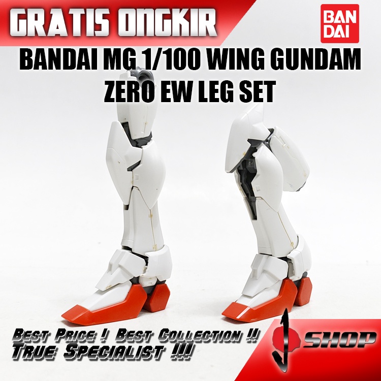 Jual BANDAI MG 1/100 WING GUNDAM ZERO EW LEG SET MG123 | Shopee Indonesia