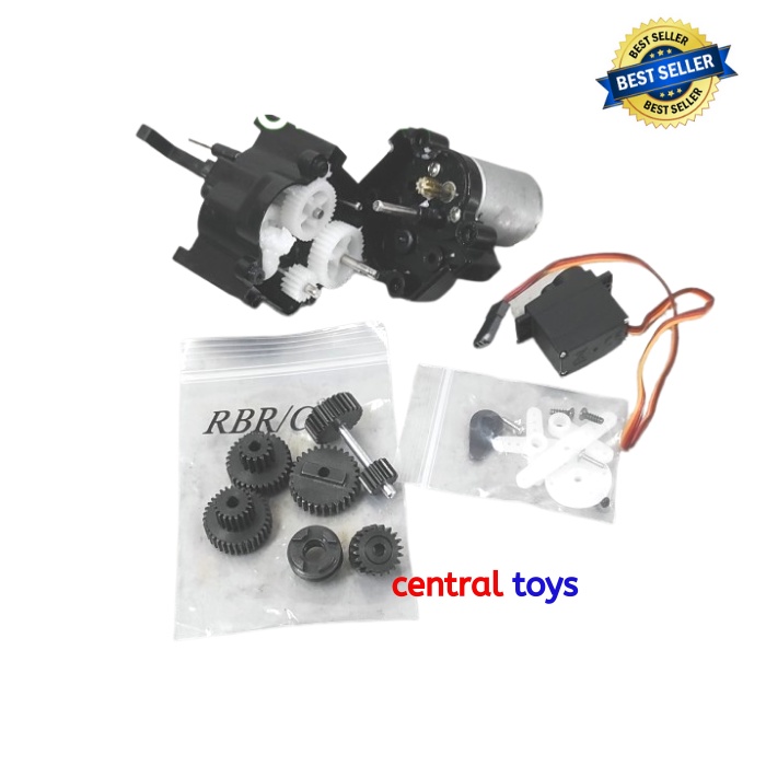 Jual gearbox dual speed WPL gear metal B16 C24 C34 MN D90 MN99S MN98 ...