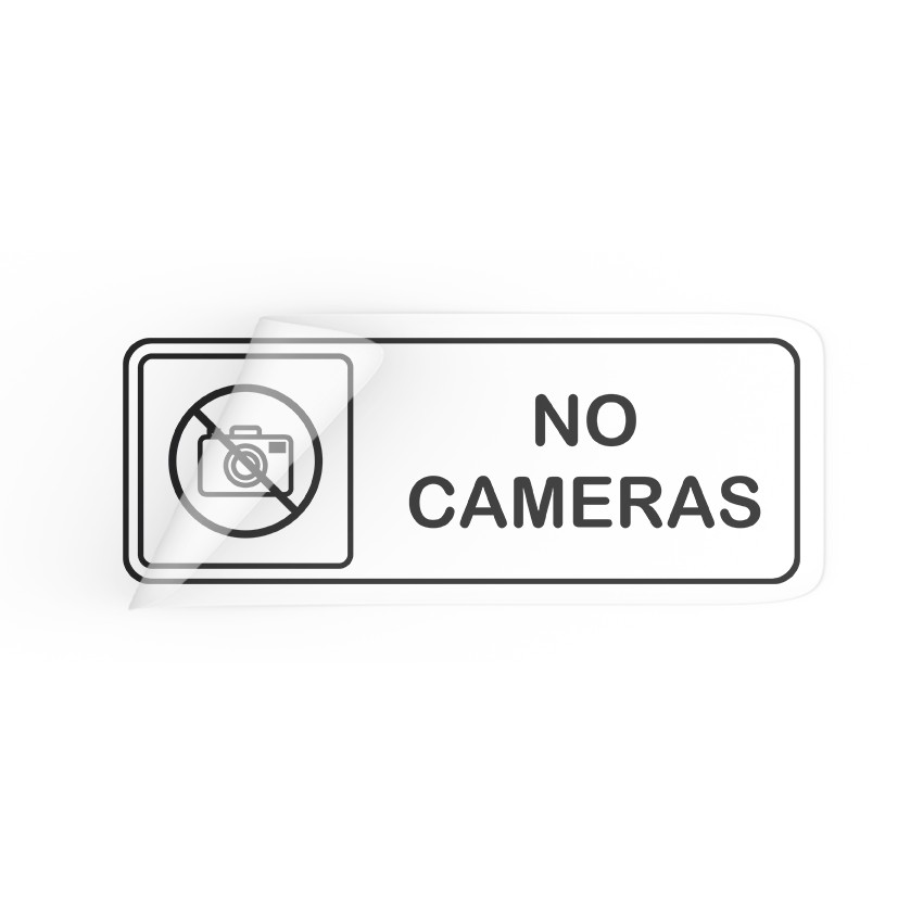 Jual stiker dilarang mengambil gambar - stiker dinding - stiker sign ...