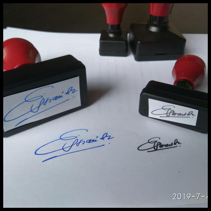 Jual Kualitas Terbaik Stampel Tanda Tangan (Signature) Otomatis ...