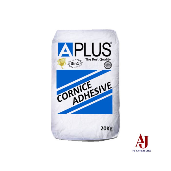 Jual Kompon Gypsum Aplus Compound Gipsum A Plus Cornice Adhesive 1 KG ...
