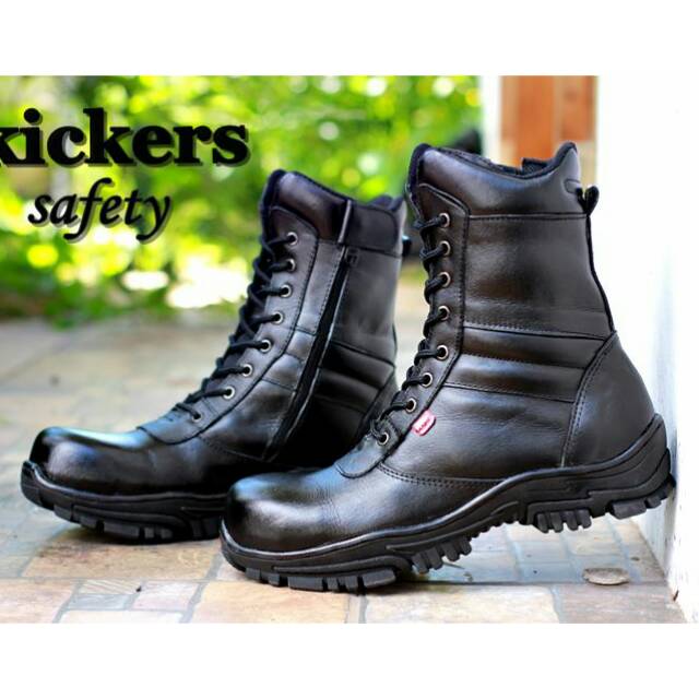 Jual Sepatu PDL kickers safety - boots - jungle - kerja - kulit ...