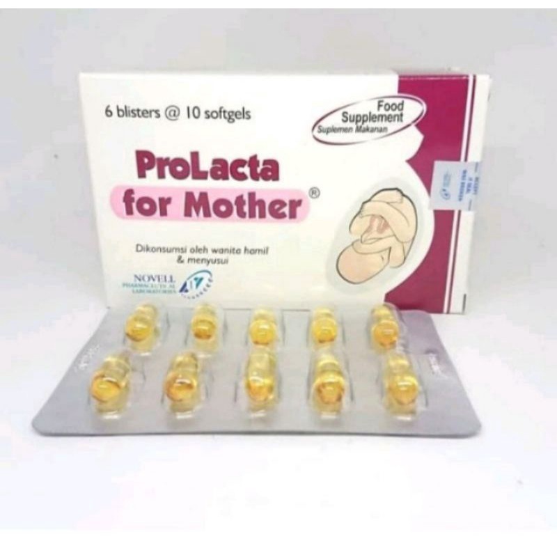 Jual Prolacta For Mother strip 10 kapsul | Shopee Indonesia