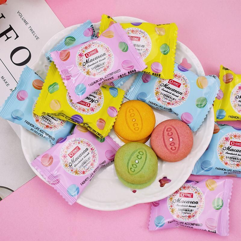 Jual Macaron sandwich biscuit biskuit | Shopee Indonesia