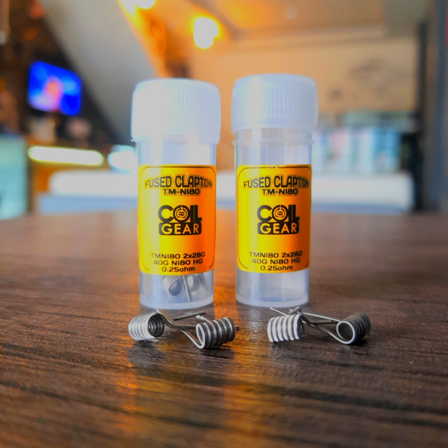 Jual Coil Gear (4 pcs) Fused Clapton Twisted Messes TM Ni80 28+40 ...