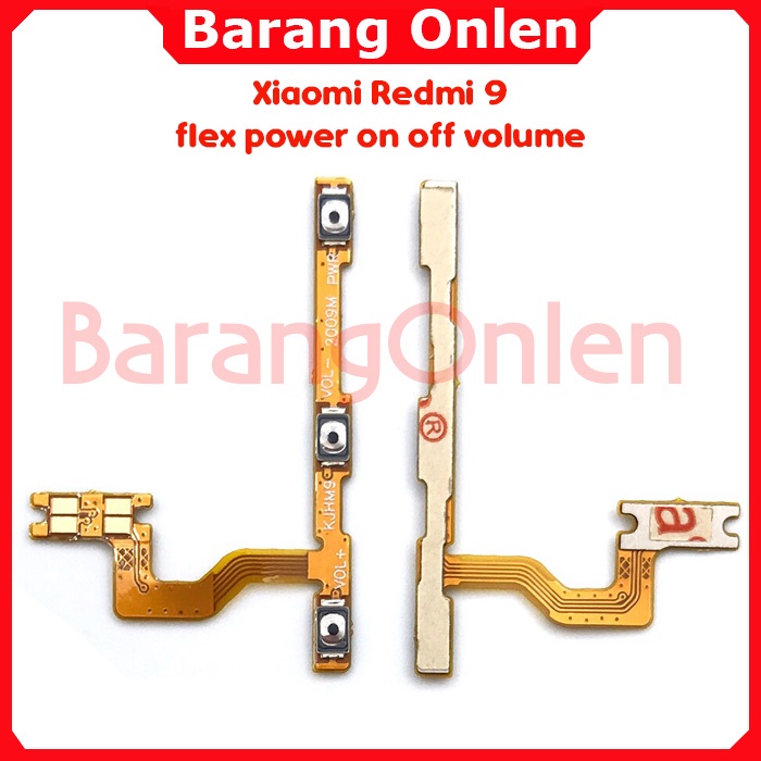 Jual Xiaomi Redmi 9 redmi9 flexible tombol switch power on off volume fleksibel | Shopee Indonesia