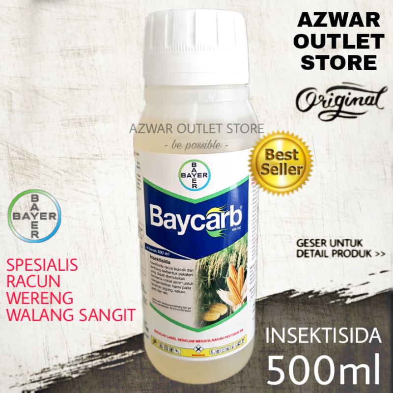 Jual Baycarb (500ml) dari Bayer | INSEKTISIDA BPMC racun hama, wereng ...